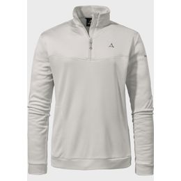 Sch&ouml;ffel SCH&Ouml;FFEL Damen Strickfleece-Pullover "CIRC Fleece Looop L", grau, Gr. 44, Oberstoff : 100% Polyester, Pullover