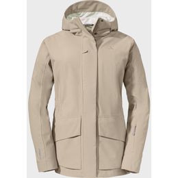 Sch&ouml;ffel SCH&Ouml;FFEL Damen Outdoorjacke "Jacket Geneva L", braun, Gr. 38, Oberstoff : 100% Polyester (Membran: Polyurethan) Futter : 100% Polyester Futter Rumpf