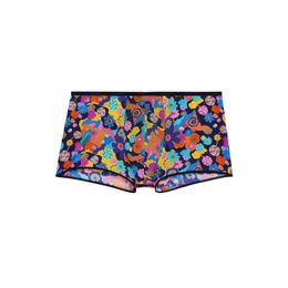 HOM Herren Boxershorts "Boxershort Trunk Willy Plume 1er Pack", Gr. S, bunt, Obermaterial: 78% Polyamid PA. 22% Elasthan EL., Unterhosen