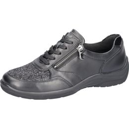 Waldl&auml;ufer WALDL&Auml;UFER Damen Schn&uuml;rschuh "HESNA-Soft", Gr. 5, schwarz, Lackleder, Nappaleder, Textil, unifarben, Schuhe, Bequemschuh, Halbschuh, Sneaker in