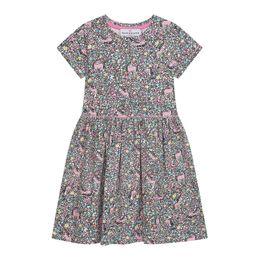 DANAMADE M&auml;dchen Jerseykleid "DANAMADE Dresses DLAURA", bunt, Gr. 146, 95% Baumwolle, 5% Elasthan, Kleider