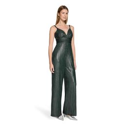 Vera Mont Damen Overall "Damen mit Glanzeffekt"dunkelgr&uuml;n, grau, festlich, Gr. 42, Jersey, Obermaterial: 95% Polyester, 5% Elasthan. Futter: 100%