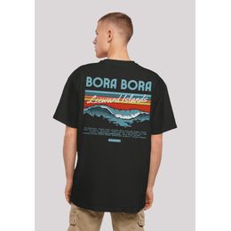 F4NT4STIC Herren T-Shirt "Bora Bora Leewards Island", schwarz, Gr. L, Obermaterial: 100% Baumwolle, Shirts, Print