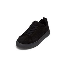 Marc O'Polo MARC O'POLO Herren Sneaker "aus ge&ouml;ltem Veloursleder", Gr. 44schwarz, Obermaterial: 100% Leder (Rind), unifarben, Schuhe