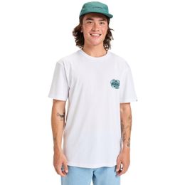 Quiksilver Herren T-Shirt "Ev Moon Run", wei&szlig;, Gr. L, Obermaterial: 70% Walkfrottier, 30% Walkfrottier;, Shirts