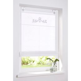 Raffrollo HEINE HOME, B:100cm H:140cm, wei&szlig;, Raffrollos