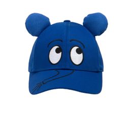 KOAA Baby Baseball Cap "Maus - Elefant Mascot", blau, Gr. 1, bestickt, 100% Baumwolle, Caps, mit detailreicher Stickerei