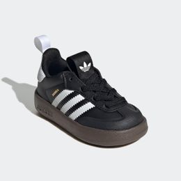 M&auml;dchen Sneaker "ADIFOM SAMBA 360 KIDS", adidas originals, Gr. 25, schwarz-wei&szlig;, Synthetik, Schuhe, f&uuml;r Kinder