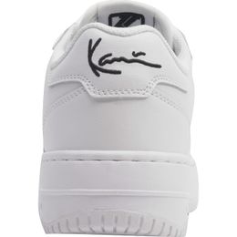 Karl Kani Damen Sneaker "Karl Kani Damen KKFWW000281 KK 89 UP `23", Gr. 37,5wei&szlig;, schwarz, Leder, Schuhe