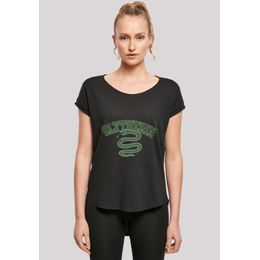 F4NT4STIC Damen T-Shirt "Harry Potter Slytherin Sport Wappen", schwarz, Gr. XXL, Obermaterial: 100% Baumwolle, Shirts, Print
