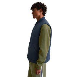 Marc O'Polo Herren Steppweste "leicht wattiert und wasserabweisend", blau, Gr. S, MARC O'POLO DENIM, unifarben, Obermaterial: 100% Polyamid. F&uuml;llung: 100%