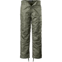 Brandit Herren Stoffhose "Brandit Herren Thermal Pants"olive, Gr. 4XL, unifarben, 100% Polyamid, Hosen
