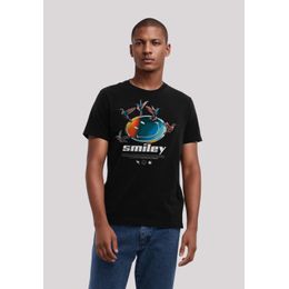 F4NT4STIC Herren T-Shirt "Smiley Originals Take The Time To Smile", schwarz, Gr. XXL, Obermaterial: 100% Baumwolle, Shirts, Premium Qualit&auml;t