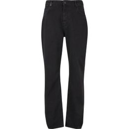 2Y STUDIOS Herren Bequeme Jeans "2Y Studios 2Y Amaru Ankle Straight Jeans"washed schwarz, Gr. 31, unifarben, 100% Baumwolle, Jeans