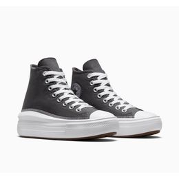 Sneaker Converse "CHUCK TAYLOR ALL STAR MOVE GLITTER", Damen, Gr. 36, schwarz matter, schwarz, wei&szlig;, Textil, Schuhe Sneaker