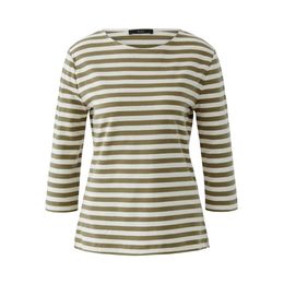 Oui Shirt 'Soleila' female Green, White size 36