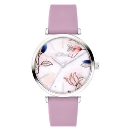 s.Oliver Analog Watch female Purple size One Size
