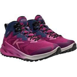 Outdoorschuh Keen "ZIONIC NXT MID WP", Damen, Gr. 37, rosa (beaujolais, pink lemonade), Synthetik, Textil, Schuhe Outdoorschuh, wasserdicht