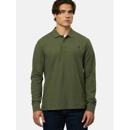 MCS Herren Kurzarmhemd "MCS Polo shirt MCRockwall", gr&uuml;n, Gr. M, Obermaterial: 100% Baumwolle, Hemden