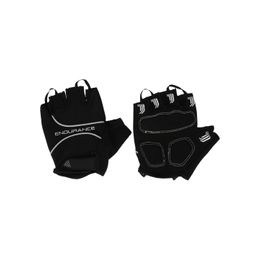 Endurance Damen Fahrradhandschuhe "Fraserburgh", schwarz, Gr. XS, unifarben, 70% Polyester, 10% Nylon, 10% Elasthan, 10% Lederimitat, Handschuhe, mit