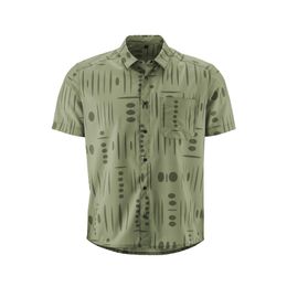 Gonso Herren Radtrikot "Adventure Shirt M", gr&uuml;n, Gr. M, 94% Polyester, 6% Elasthan, Trikots, Atmungsaktiv, schnell trocknend