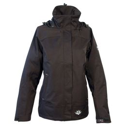 DEPROC Active Damen Outdoorjacke "KIMBERLEY WOMEN", schwarz, Gr. 36, Web, 88% Polyamid. 12% Polyester Elasthan Twill, Jacken, auch in Gro&szlig;en Gr&ouml;&szlig;en