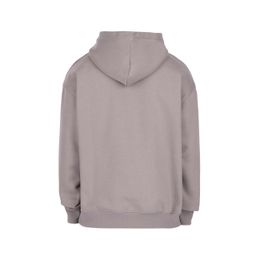 DROPSIZE Herren Kapuzensweatshirt "Dropsize HEAVY OVERSIZE HD LOGO HOODIE", grau, Gr. XS, 70% Baumwolle, 30% Polyester, Sweatshirts