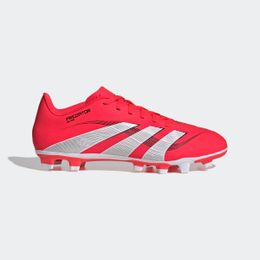 Herren Fu&szlig;ballschuh "PREDATOR CLUB FG/MG", adidas Performance, Gr. 44, rot, Synthetik, Schuhe, f&uuml;r Rasenpl&auml;tze