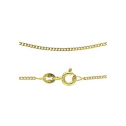 Firetti Damen Panzerkette "Schmuck Geschenk Gold 333 oder 585 Collierkette in mehreren Breiten", 60, Gelbgold 585, B: 1mm, gold, Gelbgold 585, B:1mm,