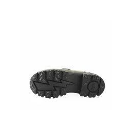 Buffalo Damen Stiefel "Buffalo Aspha Loafer Vntg Vegan Nappa", Gr. 41pewter, schwarz, Leder, unifarben, Schuhe