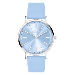 s.Oliver Analog Watch female Blue size One Size