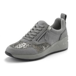 Lascana Damen Sneaker, grau, Gr&ouml;&szlig;e 42