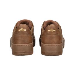 Replay Herren Sneaker "Replay Sneaker Lederimitat", Gr. 44, braun, Lederimitat, Schuhe