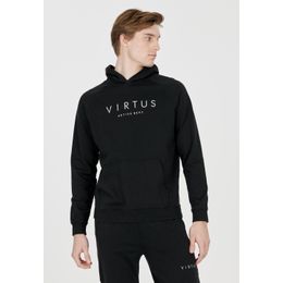 Virtus Herren Kapuzensweatshirt "Bold", schwarz, Gr. XL, bedruckt, 100% Baumwolle, Sweatshirts, mit praktischer Kapuze