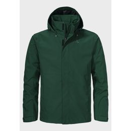 Sch&ouml;ffel SCH&Ouml;FFEL Herren Outdoorjacke "Jacket Gmund M", gr&uuml;n, Gr. 56, Oberstoff: Aussenseite: 100% Polyester; (Membran: Polyurethan); Futter Rumpf oben: 100%