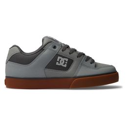 DC Shoes Herren Sneaker "Pure", Gr. 8, grau, Obermaterial:55, 4% Leder, 44, 6% Synthetik;, Schuhe