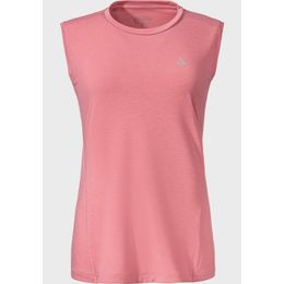 Sch&ouml;ffel SCH&Ouml;FFEL Damen Funktionsshirt "Top Vietas L", rosa, Gr. 46, Oberstoff : 77% Polyester 18% Lyocell 5% Elasthan, Shirts