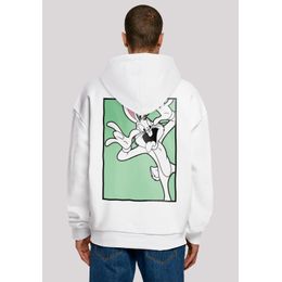 F4NT4STIC Herren Kapuzenpullover "Looney Tunes Bugs Bunny Funny Face", wei&szlig;, Gr. XL, Obermaterial: 100% Baumwolle, Pullover, Print