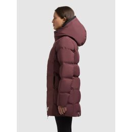 Khujo Damen Kurzmantel "Tanare4", braun, Gr. M, Obermaterial: 100% Polyester. Innenfutter: 100% Nylon. Wattierung: 100% Polyester, M&auml;ntel, Warmer