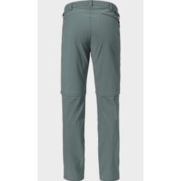Sch&ouml;ffel SCH&Ouml;FFEL Herren Zip-away-Hose "Pants Folkstone Zip Off"9405, grau, Gr. 57, Oberstoff: 89% Nylon, 11% Elasthan, Hosen