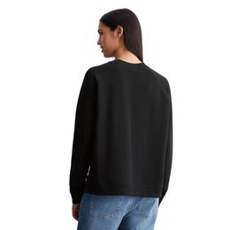 Marc O'Polo Damen Sweatshirt, schwarz, Gr. S, MARC O'POLO DENIM, Sweatware, Obermaterial: 100% Baumwolle, Sweatshirts, Im modernen O-Shape, locker geschnitten