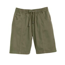 CLASSIC Herren Bermudas, gr&uuml;n, Gr. 50, unifarben, 100% Baumwolle, Hosen