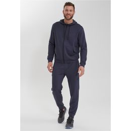 Virtus Herren Sweatshirt "Brent", blau, Gr. M, unifarben, 66% Viskose, 30% Polyester, 4% Elasthan, Sweatshirts, mit extra hohem Viskoseanteil