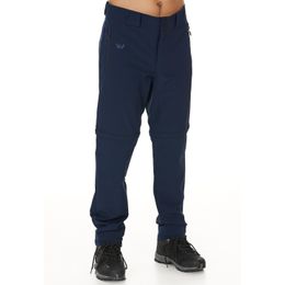 WHISTLER Herren Outdoorhose "Gerdi", blau, Gr. S, unifarben, 92% Polyester, 8% Elasthan, Hosen, zur Verwendung als Hose oder Shorts dank