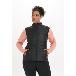 Q BY ENDURANCE Damen Funktionsweste "Sprinna", schwarz, Gr. 52, 100% Polyester, Westen, mit reflektierenden Elementen