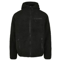 Brandit Herren Anorak "Brandit Herren Teddyfleece Worker Jacket", schwarz, Gr. S, unifarben, 100% Polyester, Jacken