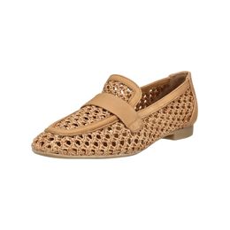 Paul Green Damen Slipper "Paul Green Slipper Nubukleder", Gr. 42, beige, Nubukleder, Schuhe