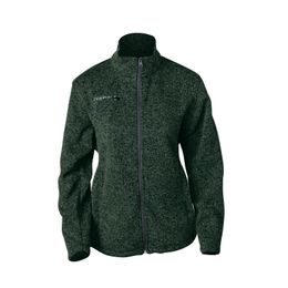 DEPROC Active Damen Strickfleecejacke "ELKFORD WOMEN", gr&uuml;n, Gr. 36, Fleece, 100% Polyester, Jacken, auch in Gro&szlig;en Gr&ouml;&szlig;en erh&auml;ltlich