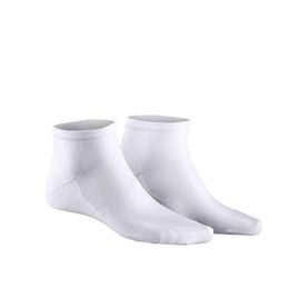 Hudson Herren Sneakersocken "Sneaker Dry Cotton", Gr. 43, wei&szlig;, Obermaterial: 67% Baumwolle CO. 24% Polypropylen PP. 7% Polyamid PA. 2% Elasthan EL.,