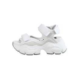 Buffalo Damen Sandale "Buffalo Damen Buffalo Binary 0 Sandal Platform", Gr. 40wei&szlig;, Schuhe